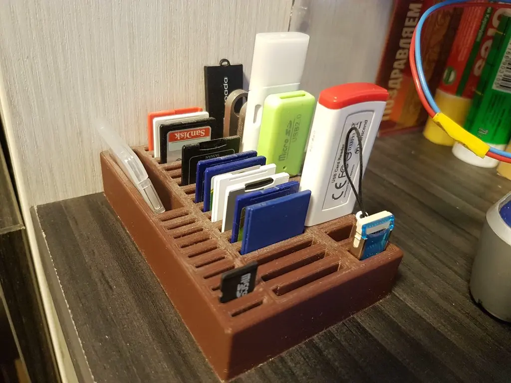 3D Printer Files | 3MF File | SD, microSD, USB-drive holder | Creality ...