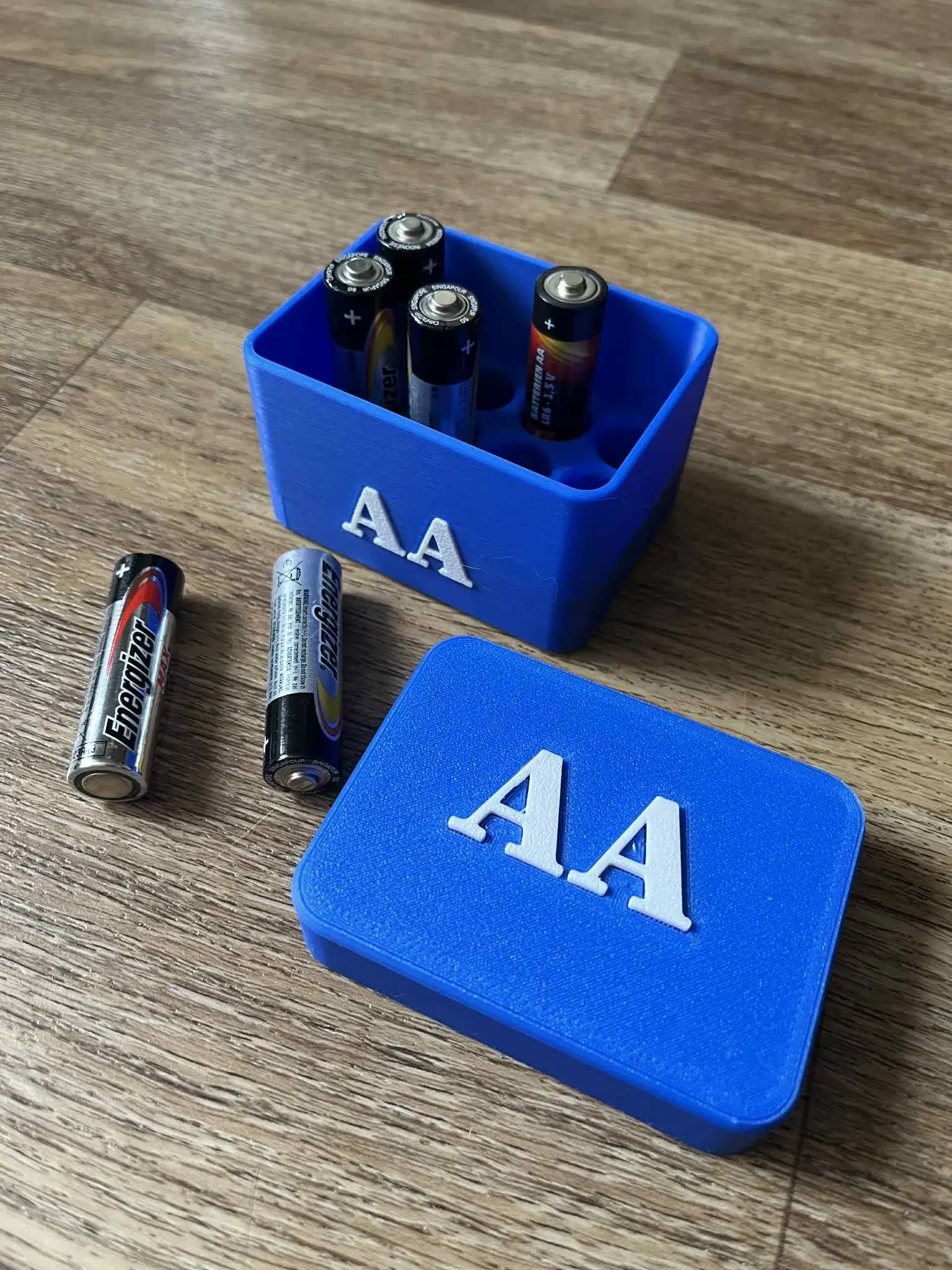 3D Printer Files | 3MF File | Storage, tray for AA batteries | Creality ...