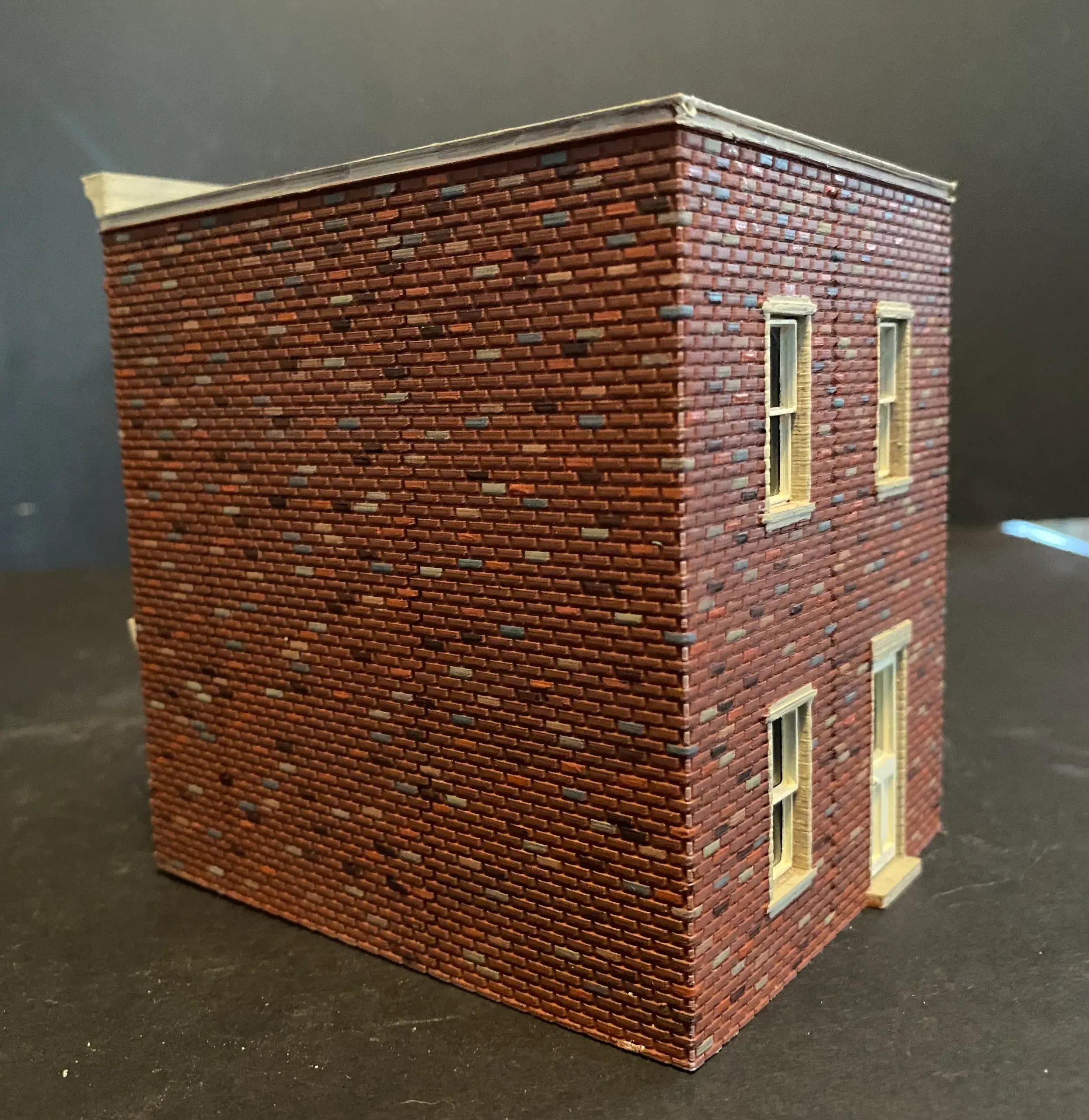 Props & Terrain STL Download - HO Scale brick commercial building THE ...
