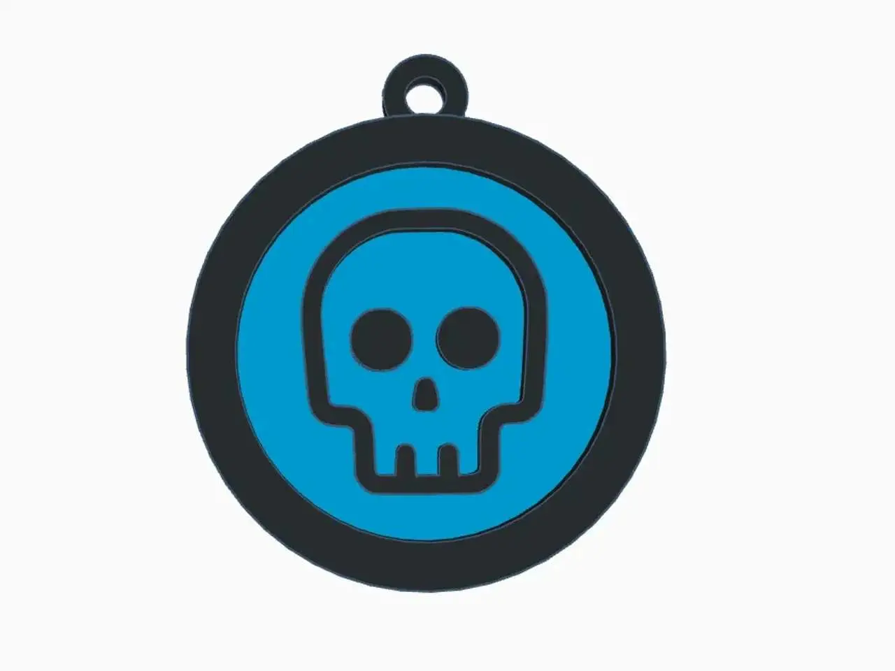 Jewelry & Accessories STL Download - Skull Key Chain Version 3by ...