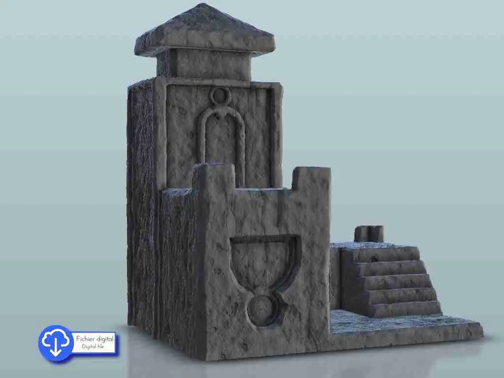 Other STL Download - Medieval border post 9 - miniatures warhammer ...