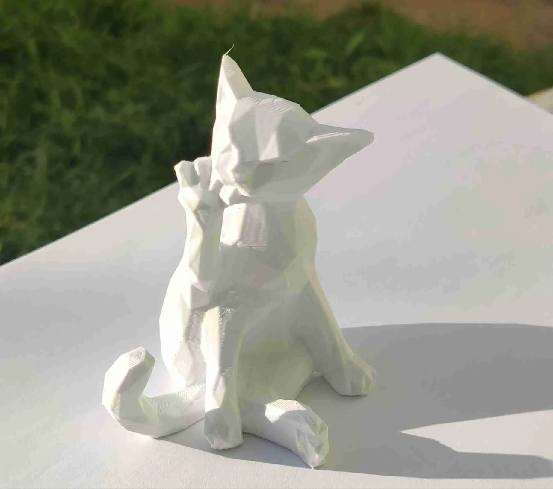 3D Printer Files | 3MF File | Cat low poly | Creality Cloud