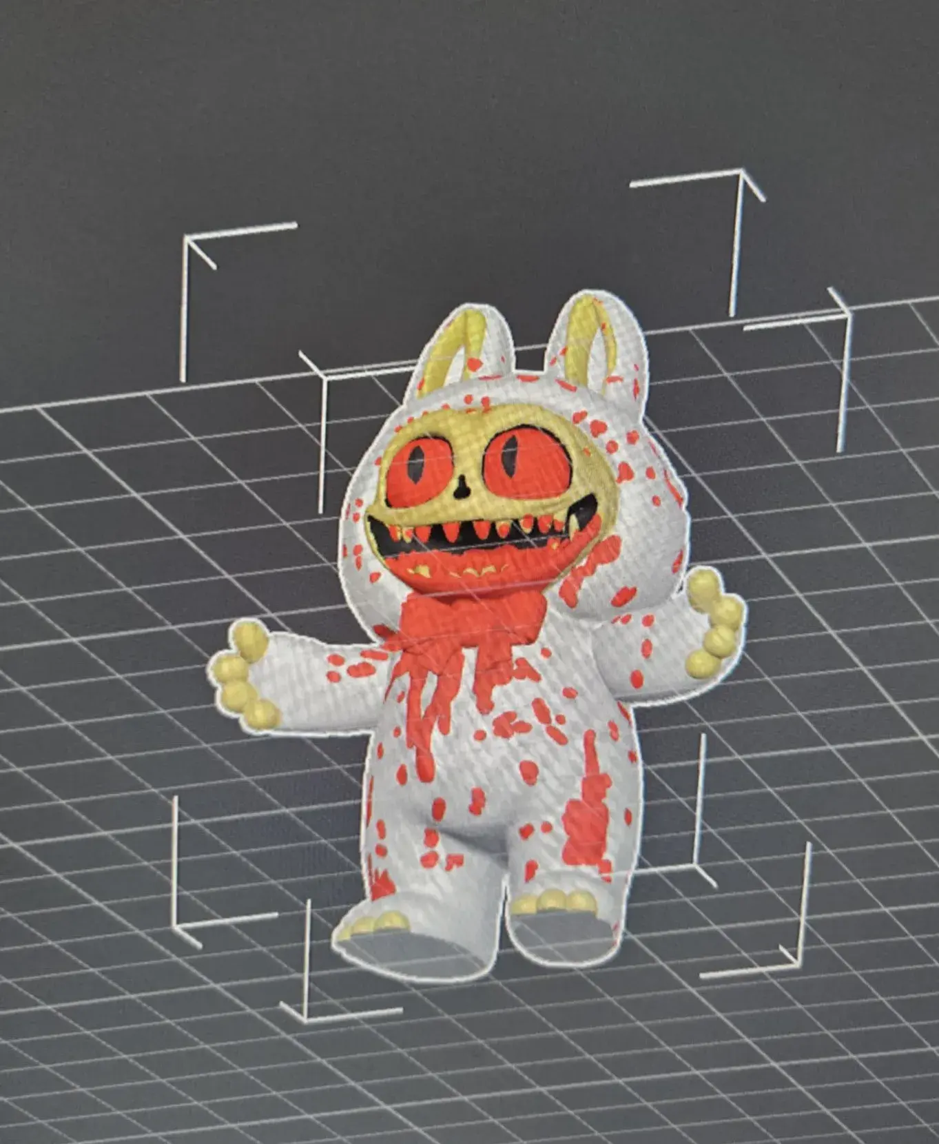 3D Printer Files | 3MF File | Halloween Possessed Labubu "The Eater of ...