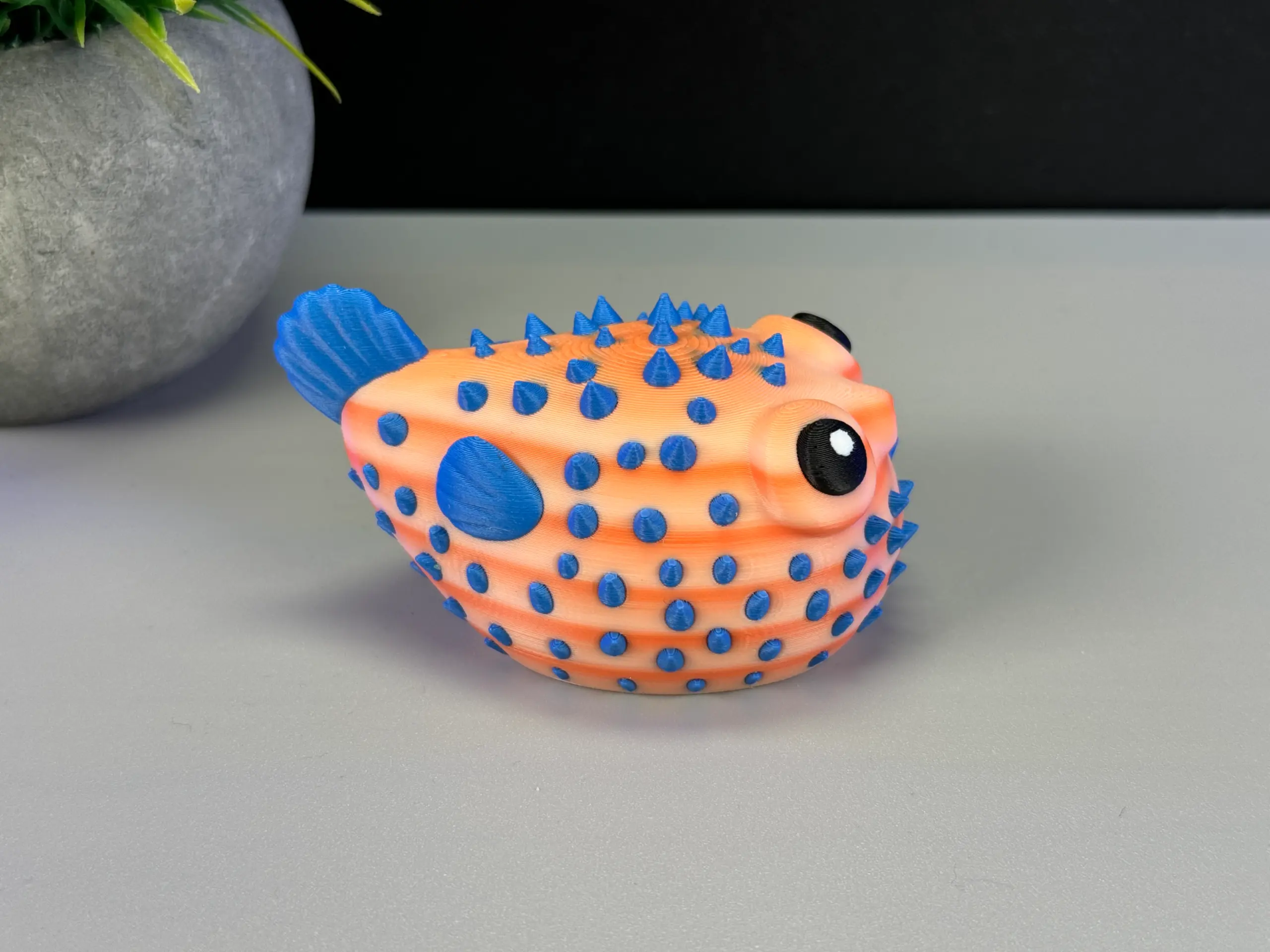 3D Printer Files | 3MF File | Cute Puffer Fish | Creality Cloud