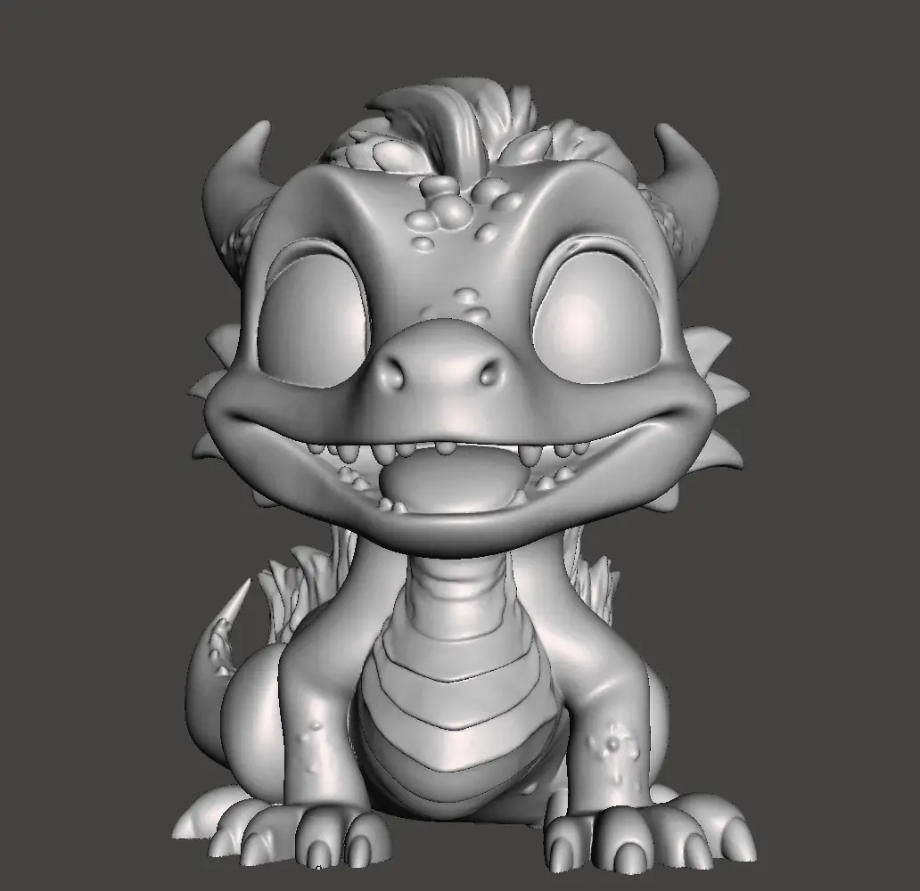 3D Printer Files | 3MF File | BABY DRAGON | Creality Cloud