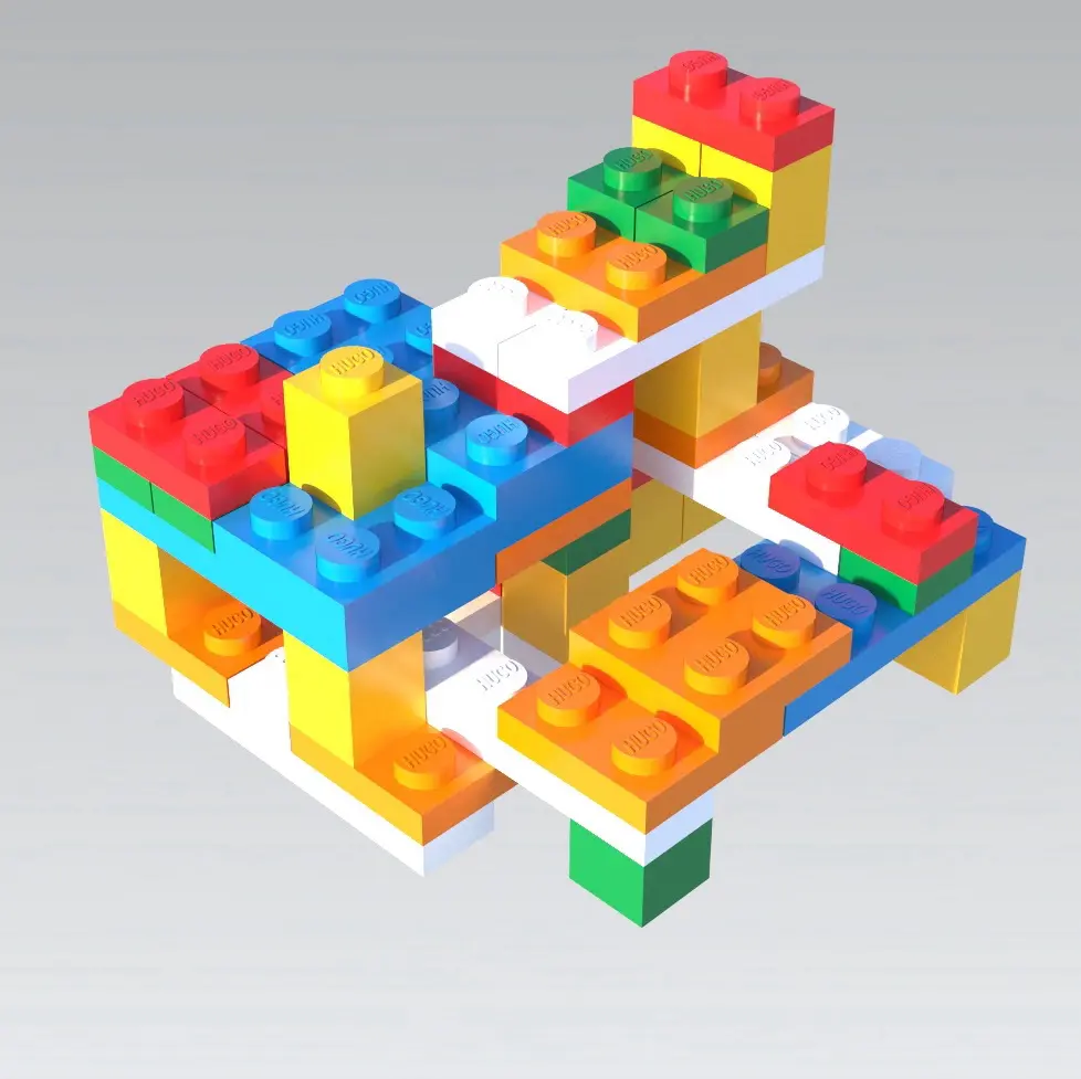 Construction Toys STL Download - HUGO BRICKS CONSTRUCTION GAMEby hugo navas