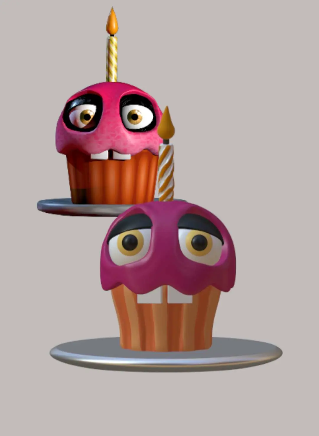 Toys & Games STL ダウンロード - Mr Cupcake Five Nights at Freddy's - malbel studio