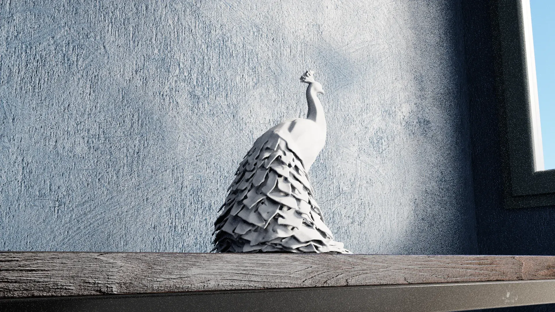 3D Printer Files | 3MF File | Low Poly Peacock | Creality Cloud