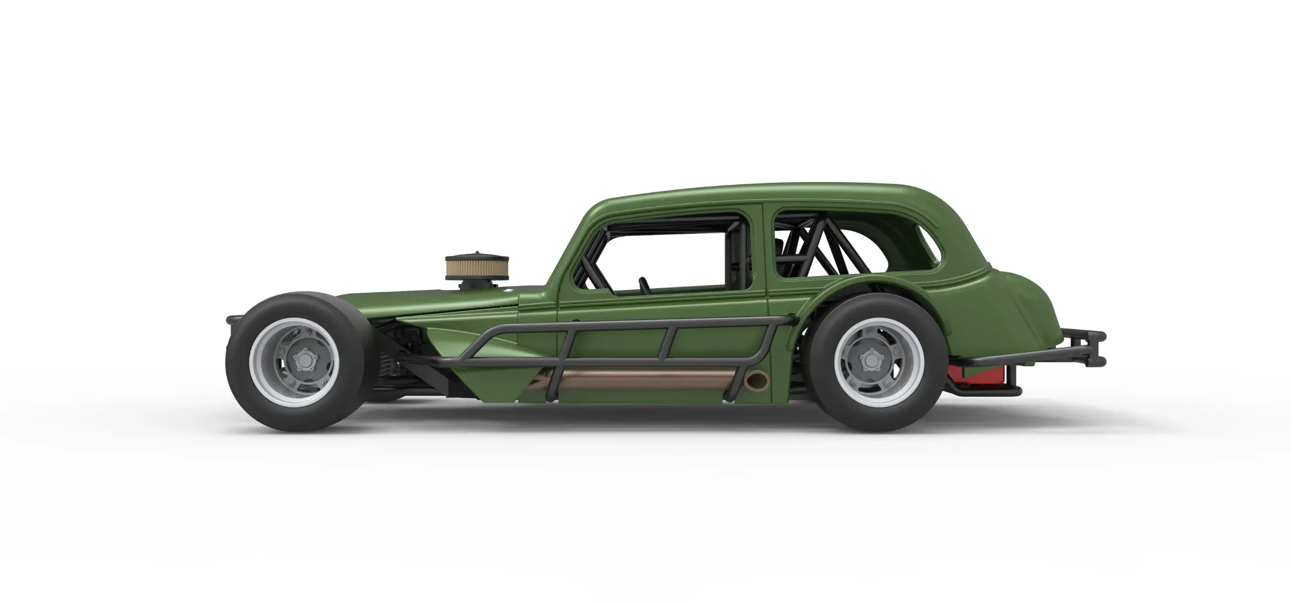 Vehicles & Machinery STL Download - Vintage Asphalt Modified stock car ...