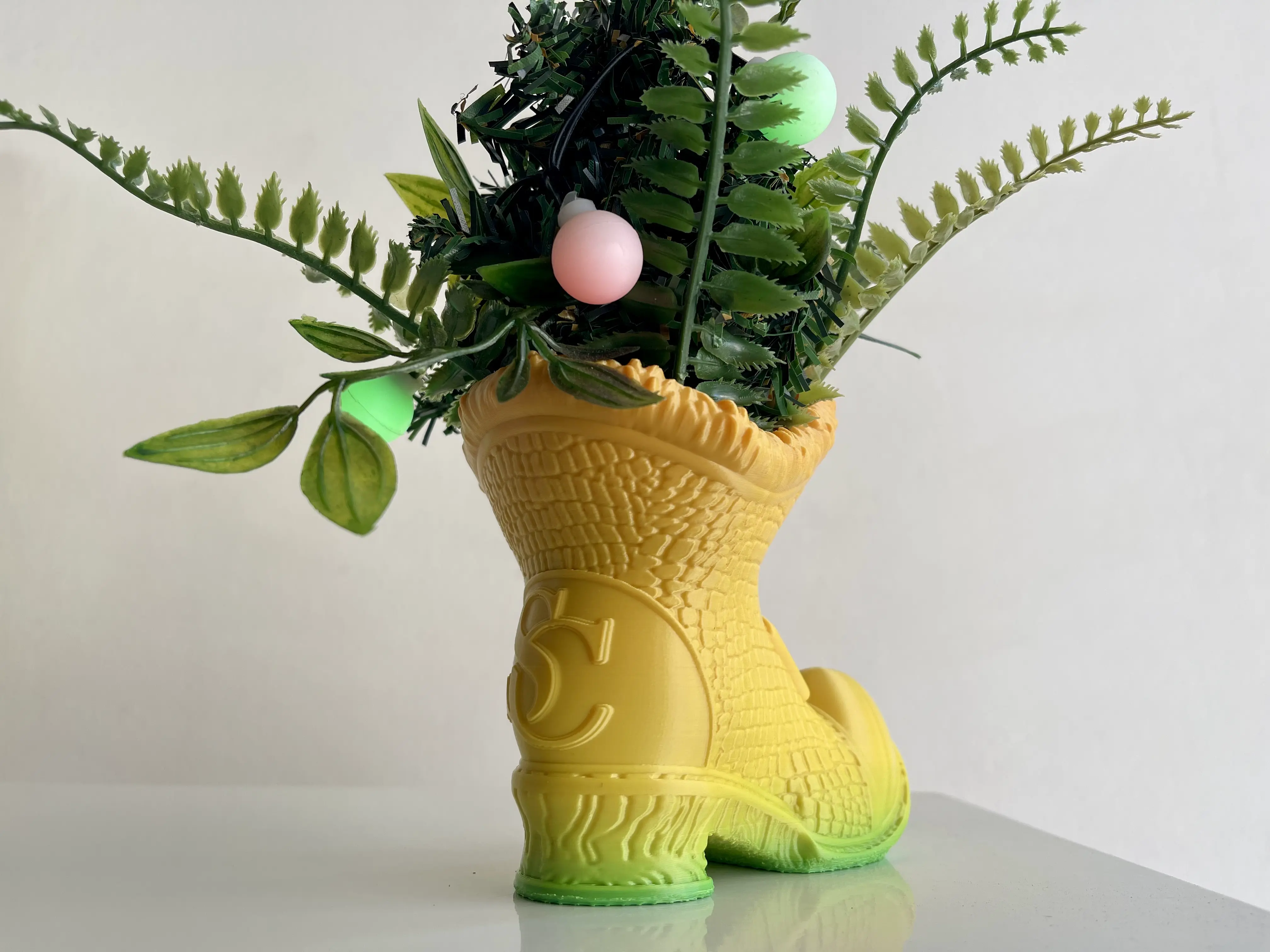 3D Printer Files | 3MF File | SANTA CLAUS BOOT PLANTER | Creality Cloud