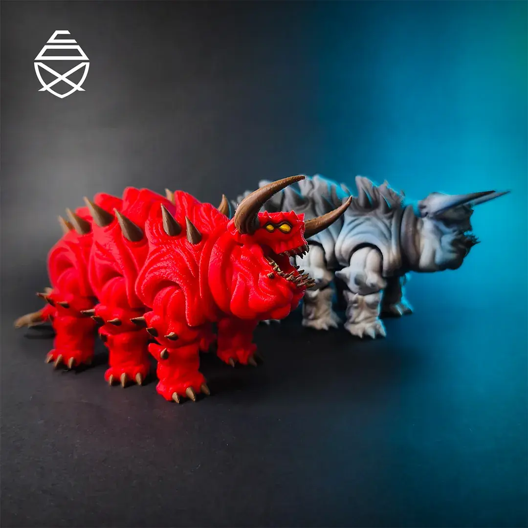 Other STL Download - Ushi Articulatedby PipeCox