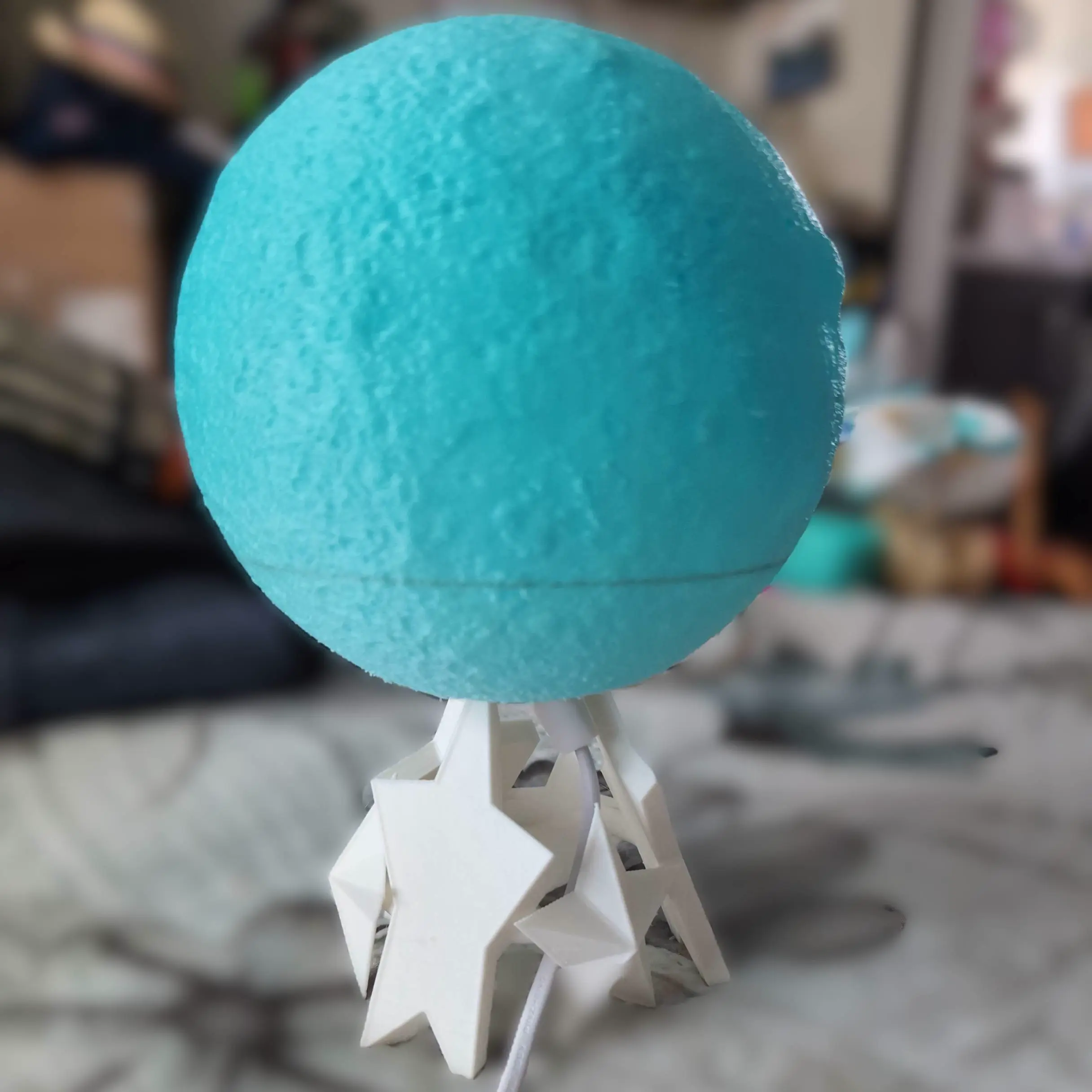 3D Printer Files | 3MF File | Moon lamp with Star Stand | Creality Cloud