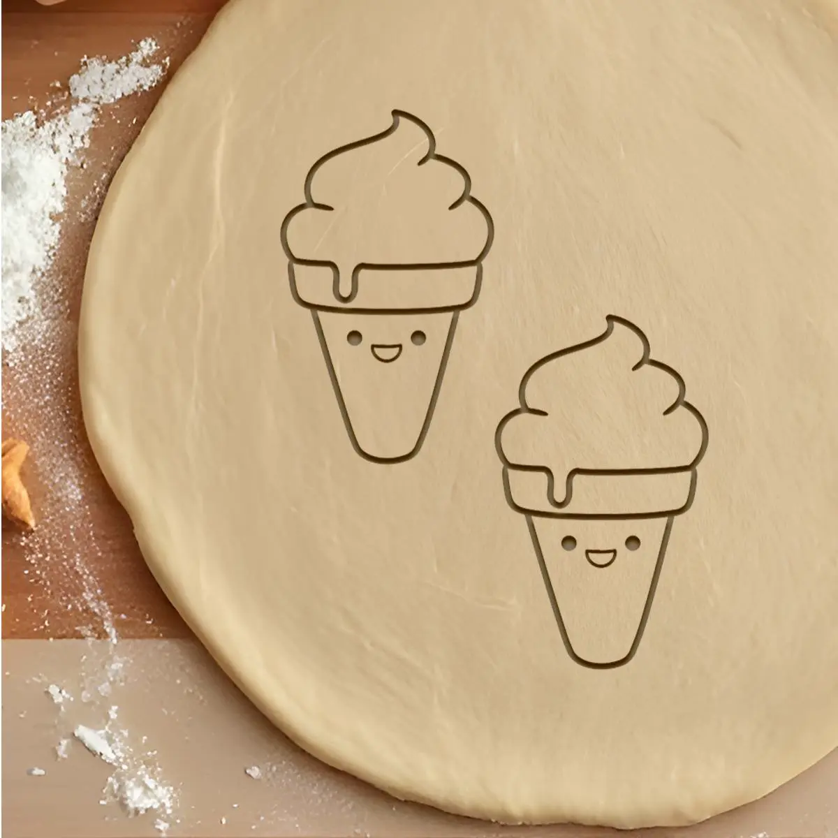 Other STL Download - Ice Cream Cookie Cutter, Biscuit Cutterby OALPO