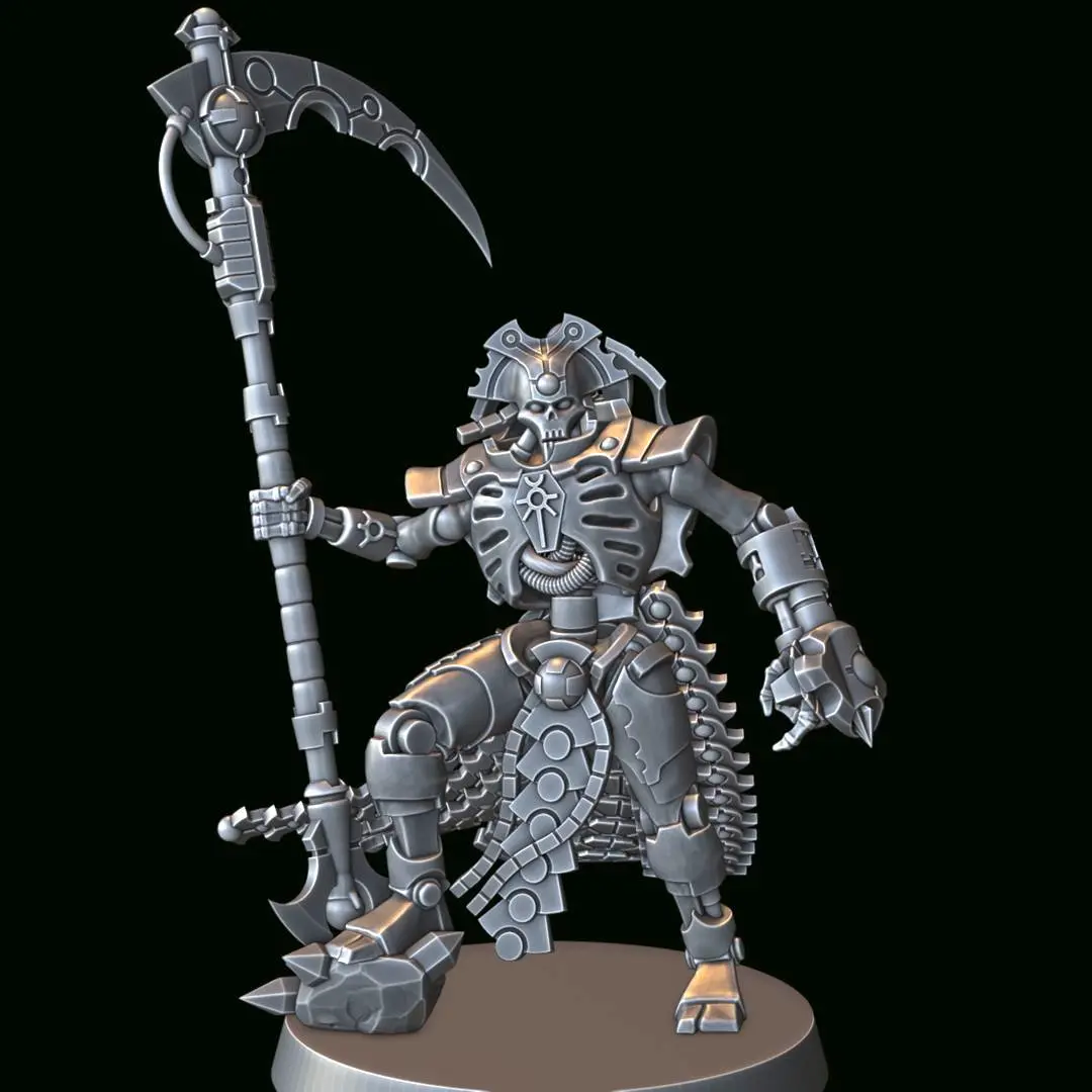 Miniature Games & Accessories STL Descarga - Necron Overlord 1 Multiple ...
