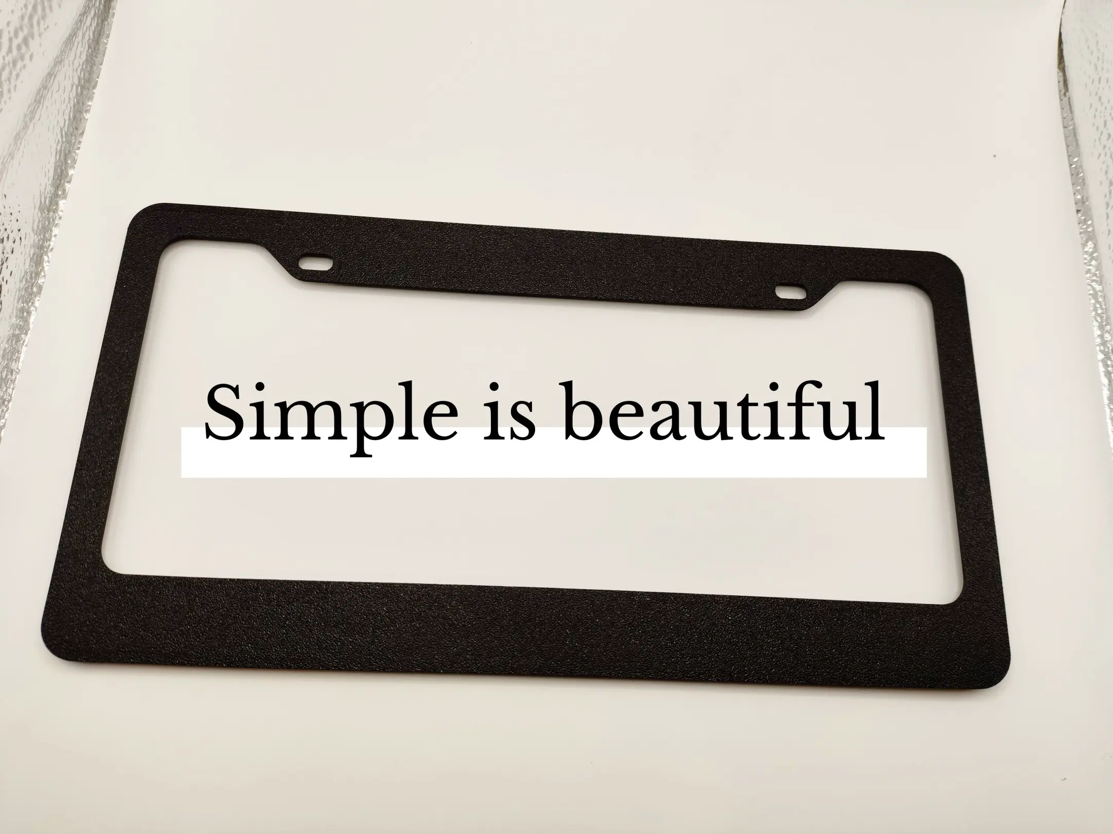 3D Printer Files | 3MF File | Standard US License Plate Frame ...