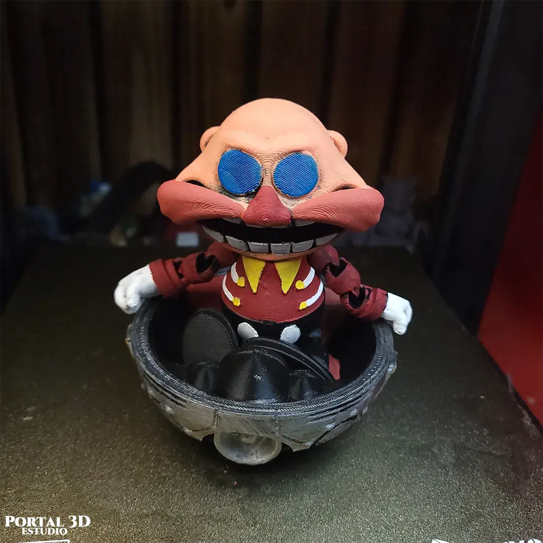 Other STL Download - Smiling Eggman // PRINT-IN-PLACE WITHOUT SUPPORTby ...