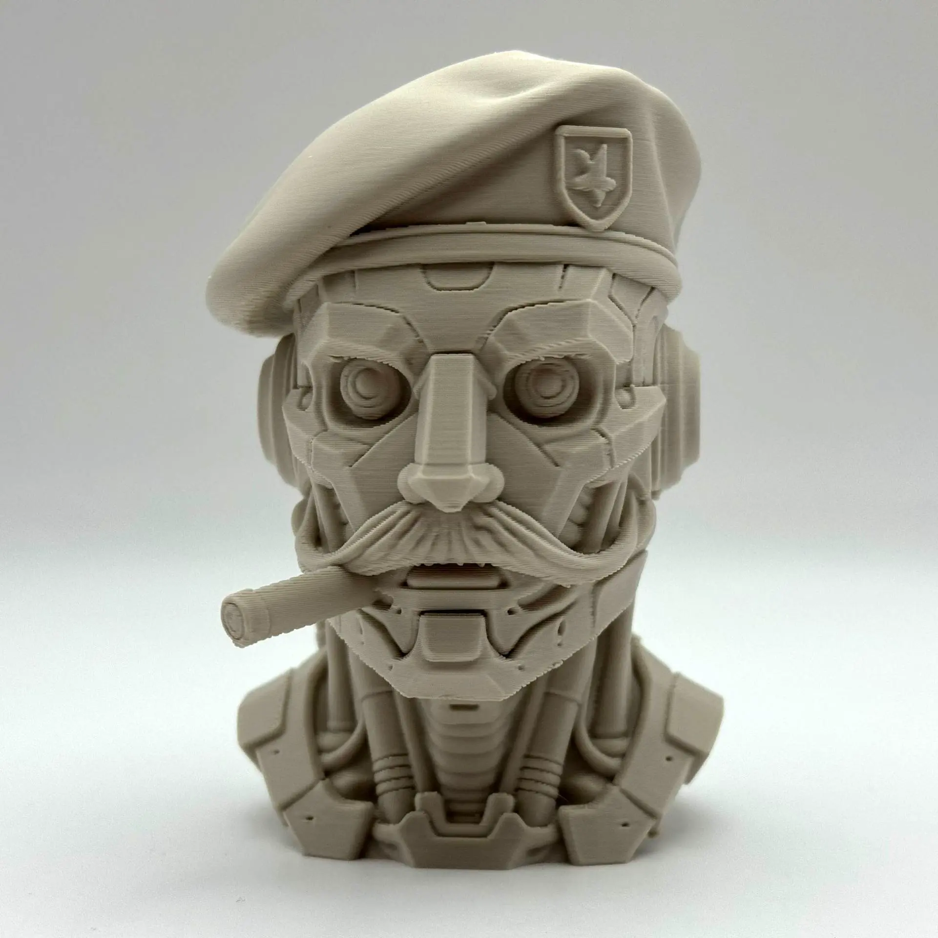 3D Printer Files | 3MF File | Cyber Bust Gent | Creality Cloud