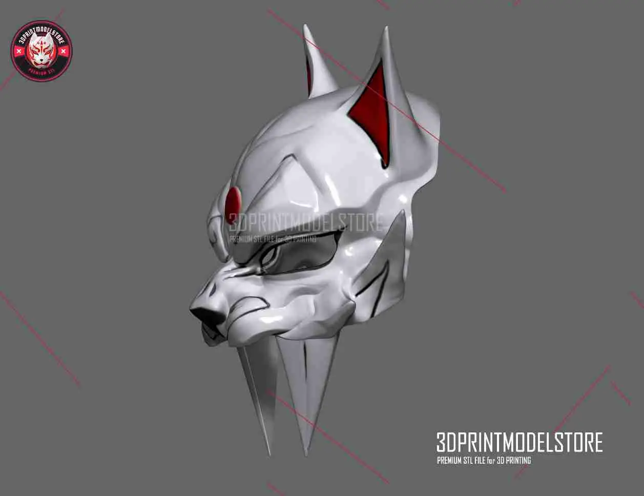 DC Comic Lynx Ling Red Robin Cosplay Mask - Halloween Helmet | 3D ...