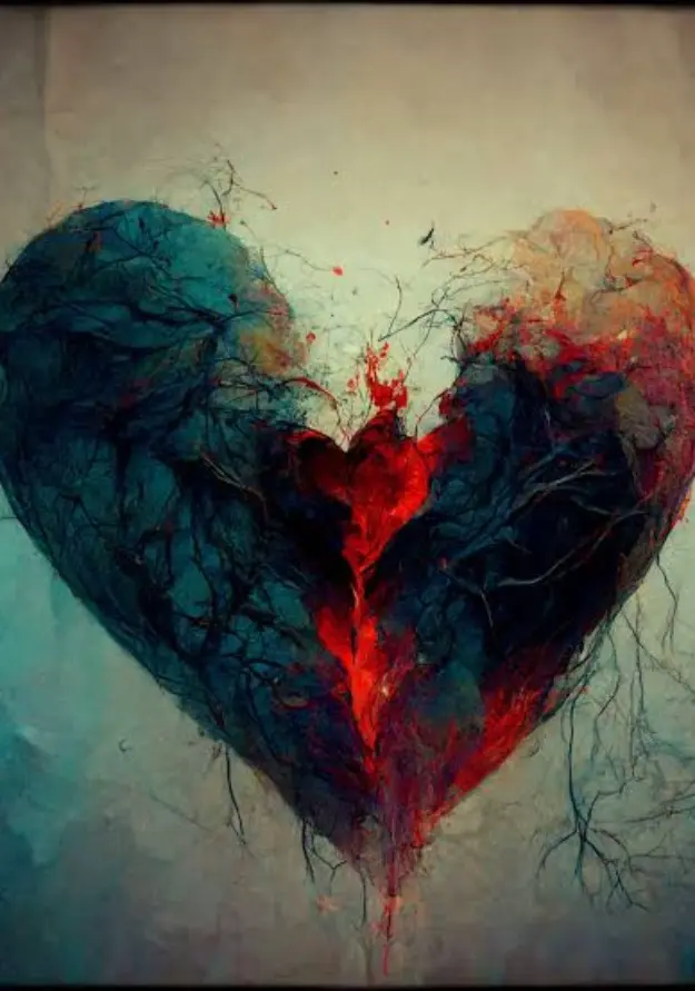 Free Digital Art STL Download - Evil Heart by Alanjr