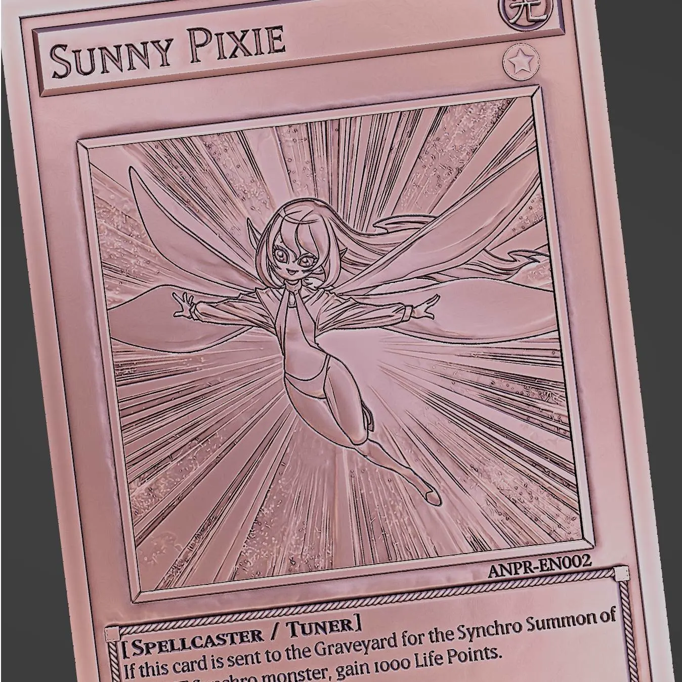 Free Other STL Download - Sunny Pixie - yu-gi-oh!by Wsonuchiha3D