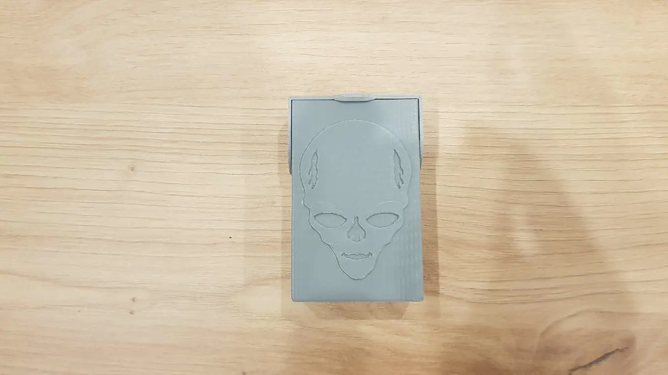Other STL Download - Cigarette Box with Alien for 18 pcs with snap ...