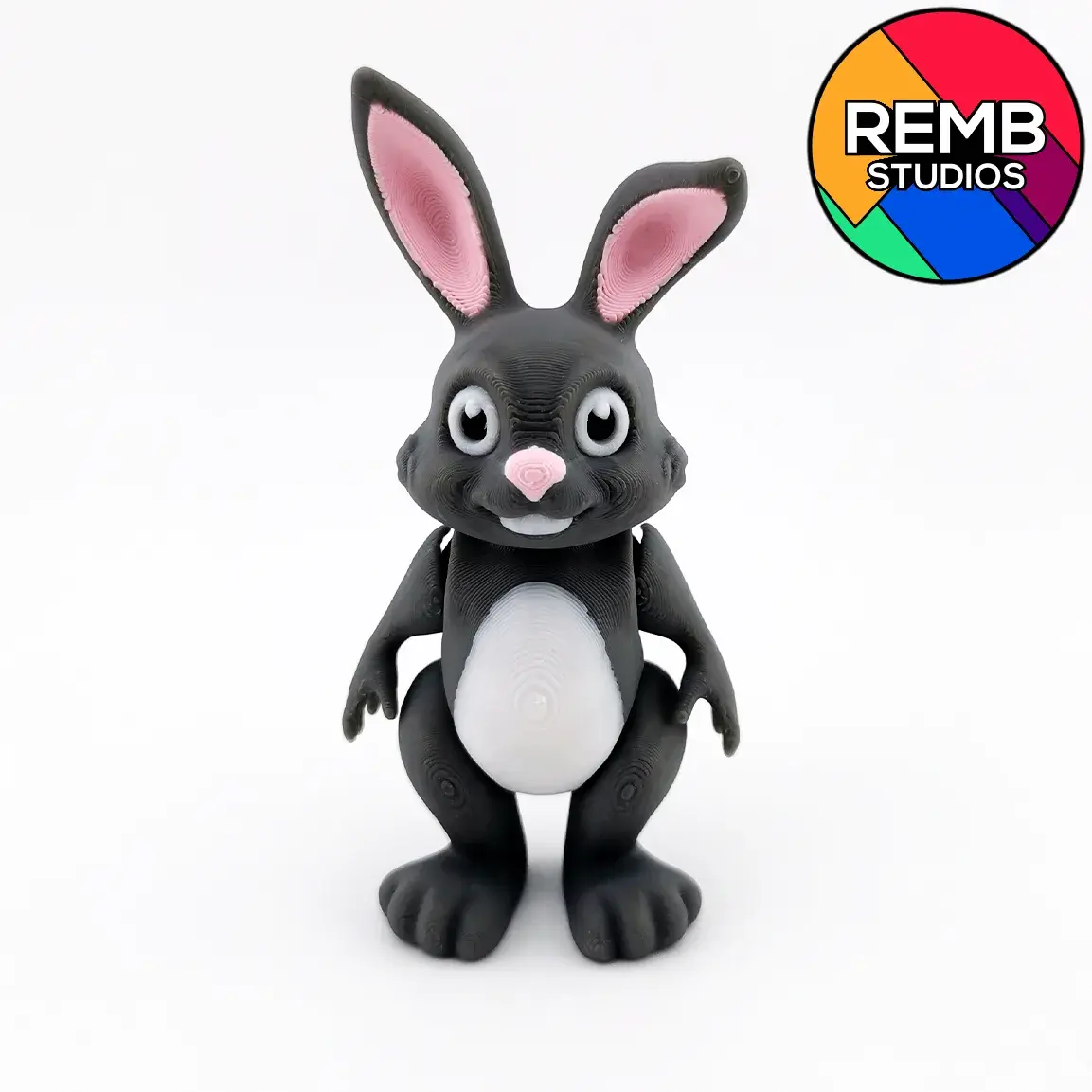 3D Printer Files | 3MF File | 🐰 Flexi Easter Bunny – Articulated Print ...
