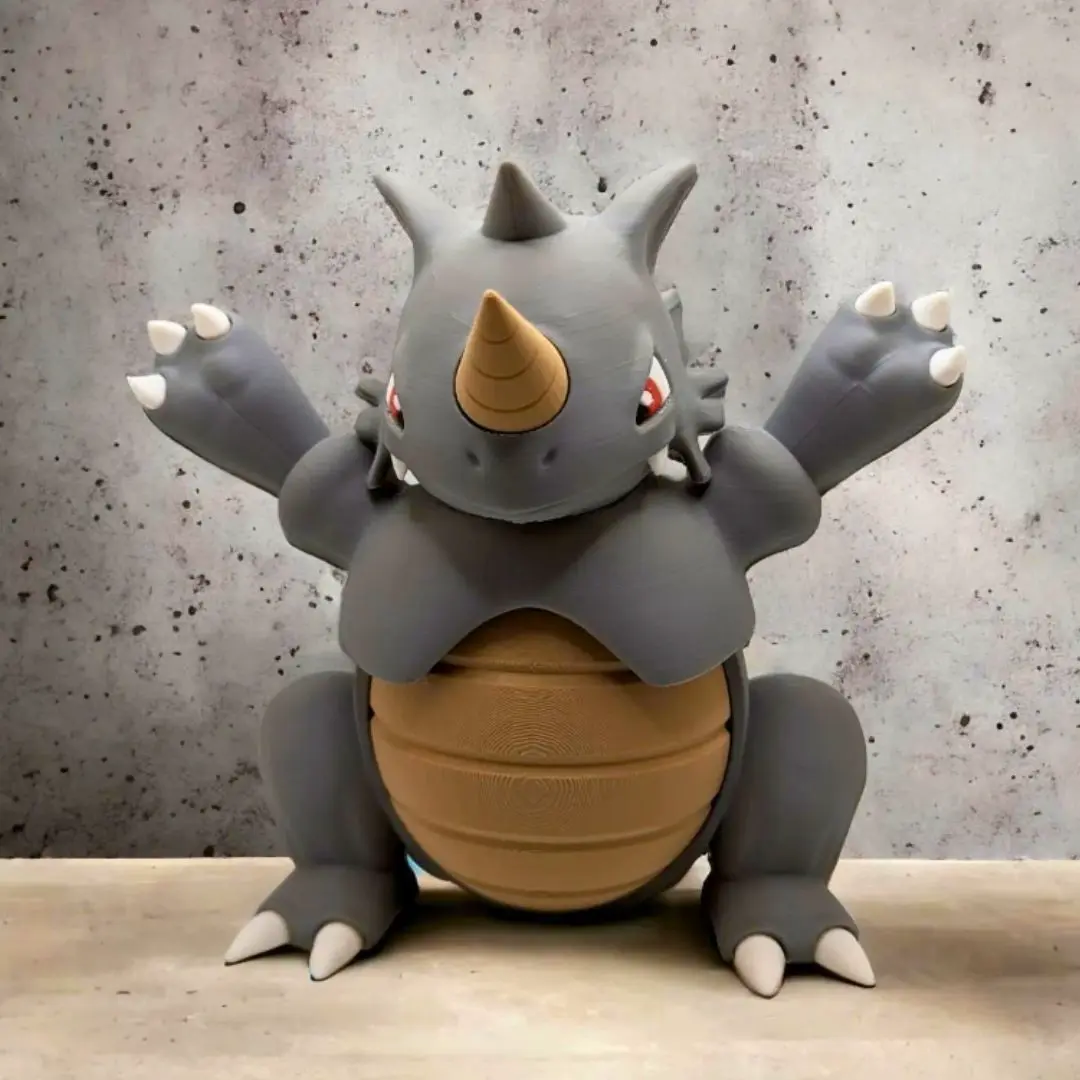 Other STL Download - POKEMON RHYDON - BY COLORSby Aslan3D