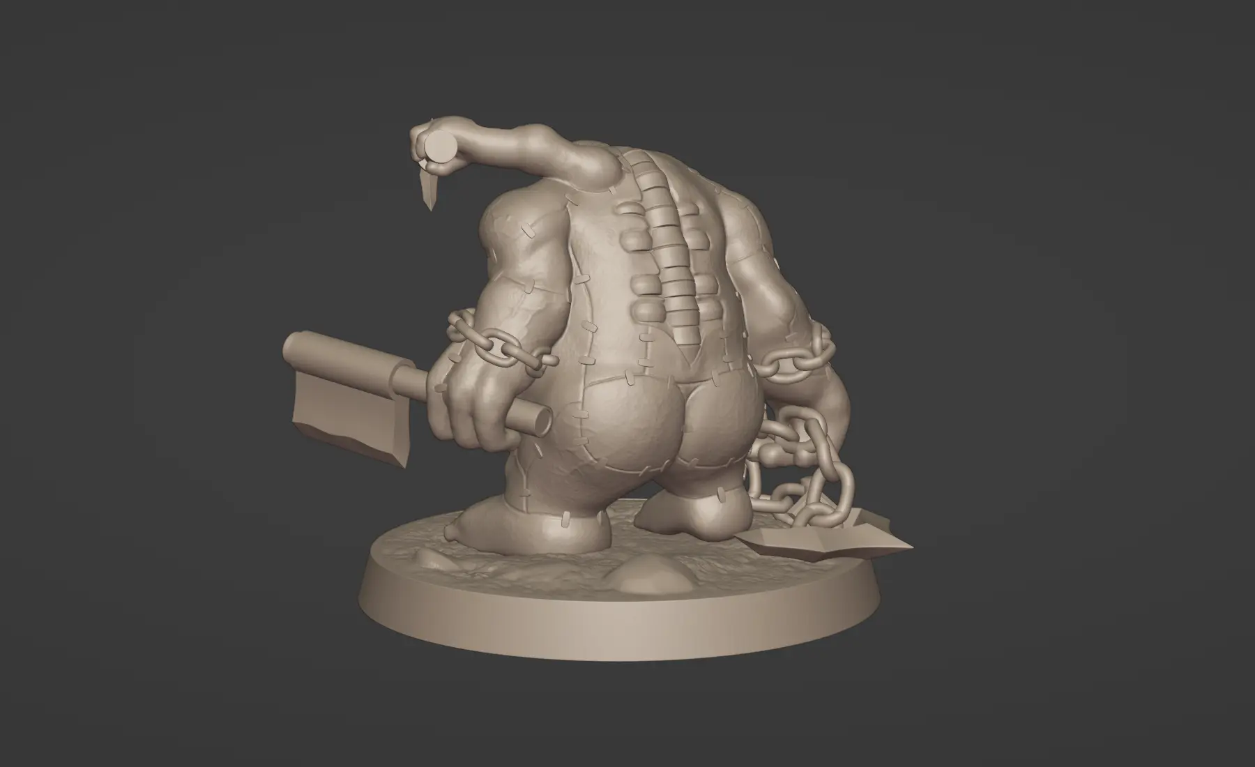 Other STL Download - ABOMINATION WORLD OF WARCRAFT (PUDGE)by Vignatti-3D