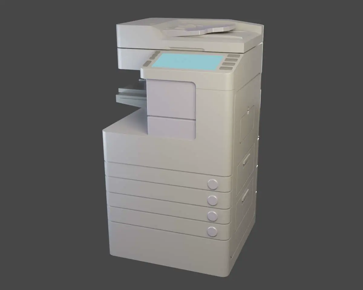 3D Printer Files | 3MF File | Photocopy Machine Miniature | Creality Cloud