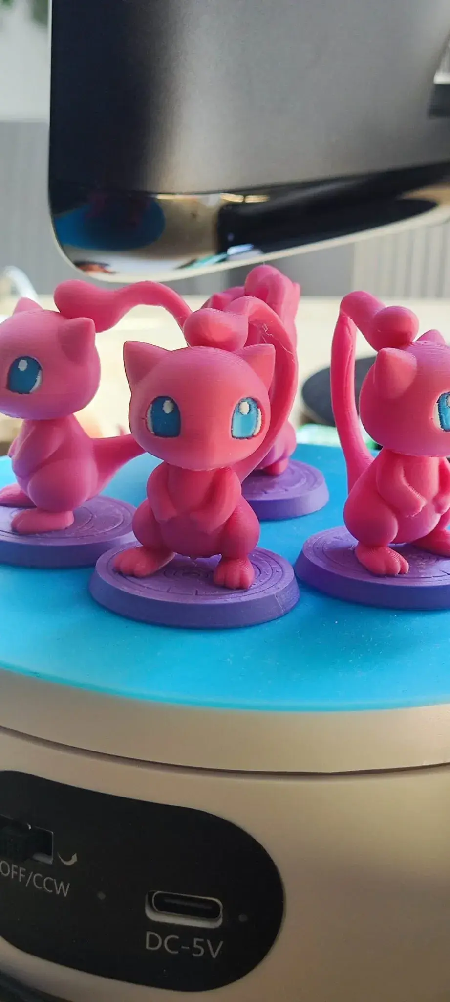 Characters & Creatures STL Download - Mew / Chibi Pokemonby Gaspar Arts ...