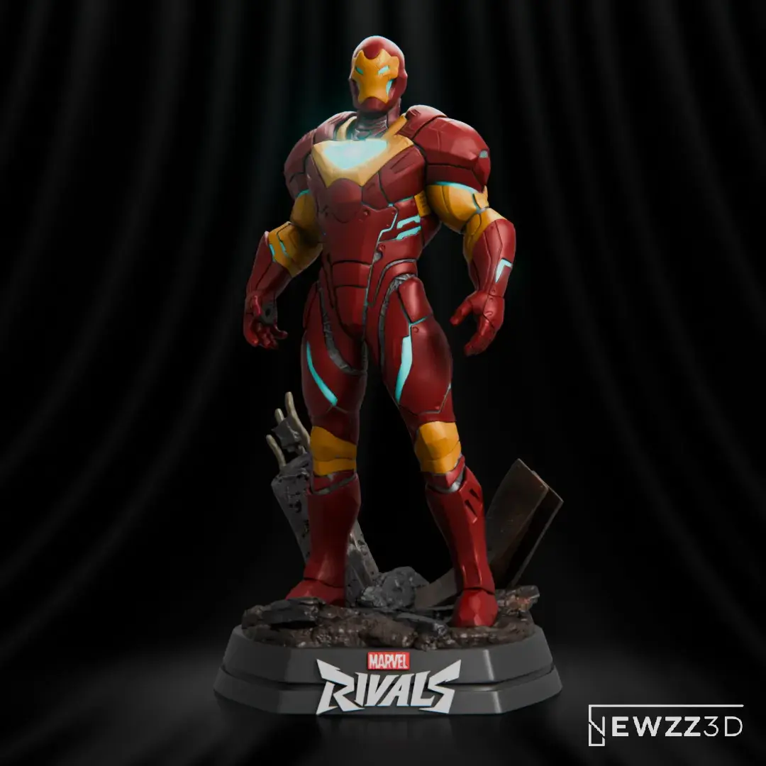 Characters & Creatures STL Download - Iron Man - Marvel Rivalsby Newzz3D
