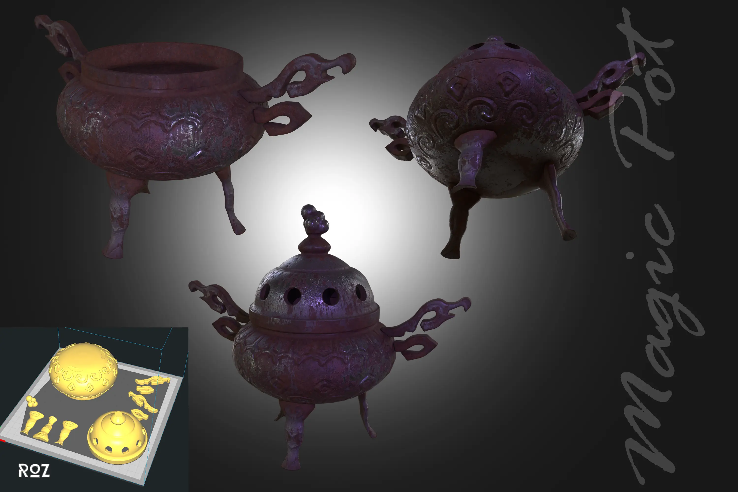 Magic Pot | 3D models download | Creality Cloud
