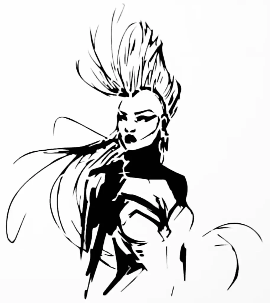 Free Digital Art STL Download - Storm stencil 3by SMT_M 🦊