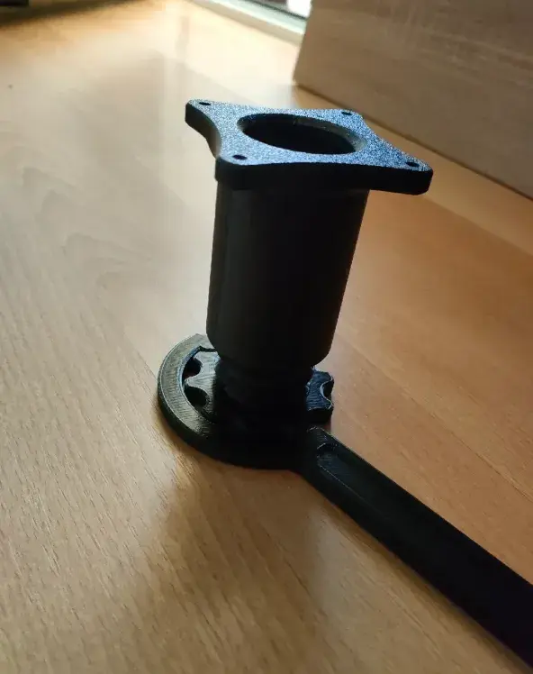 Free Other STL Download - Adjustable foot with wrenchby DGA