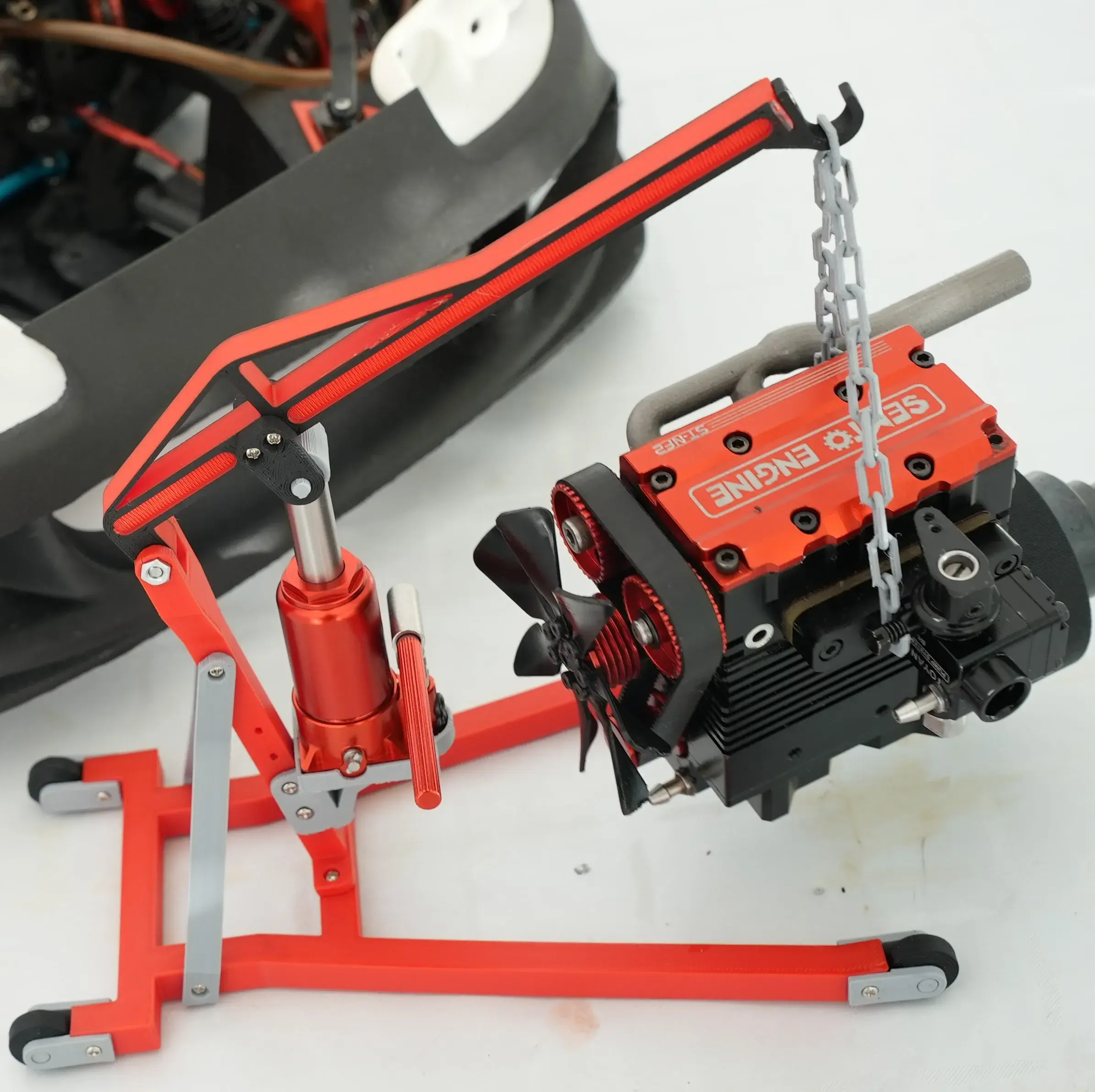 Other STL Download - Engine Hoist Hydraulicby Scale-Addiction