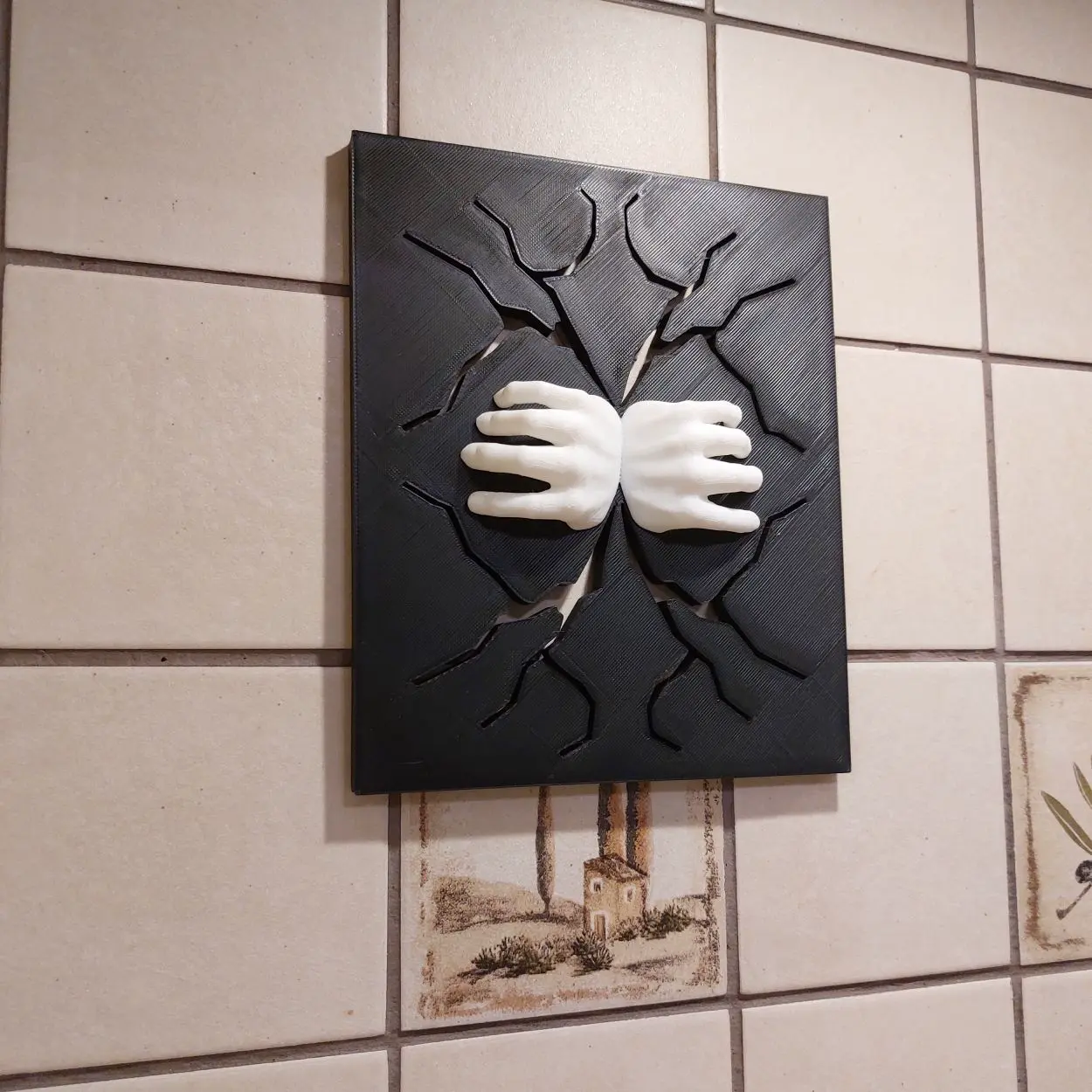CRAWLING HANDS WALL DECOR | 3D models download | Creality Cloud