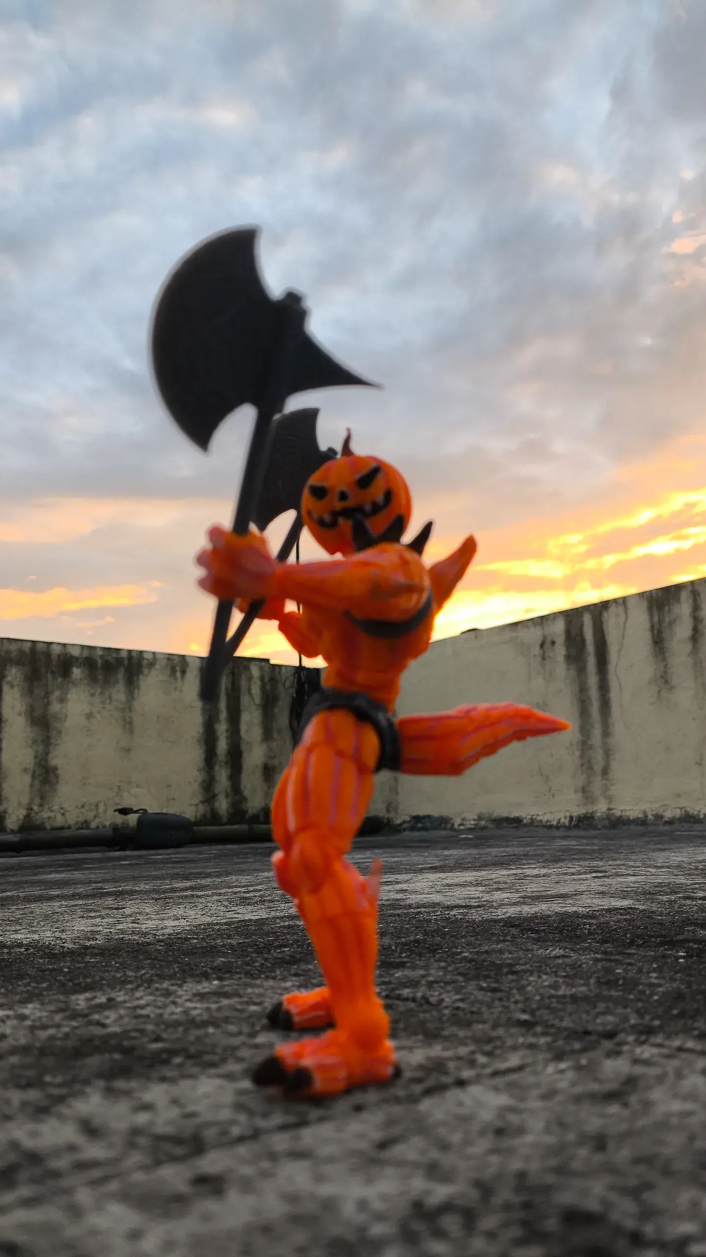 3D Printer Files | 3MF File | The Pumpkin-Action Figure Toy | Creality ...
