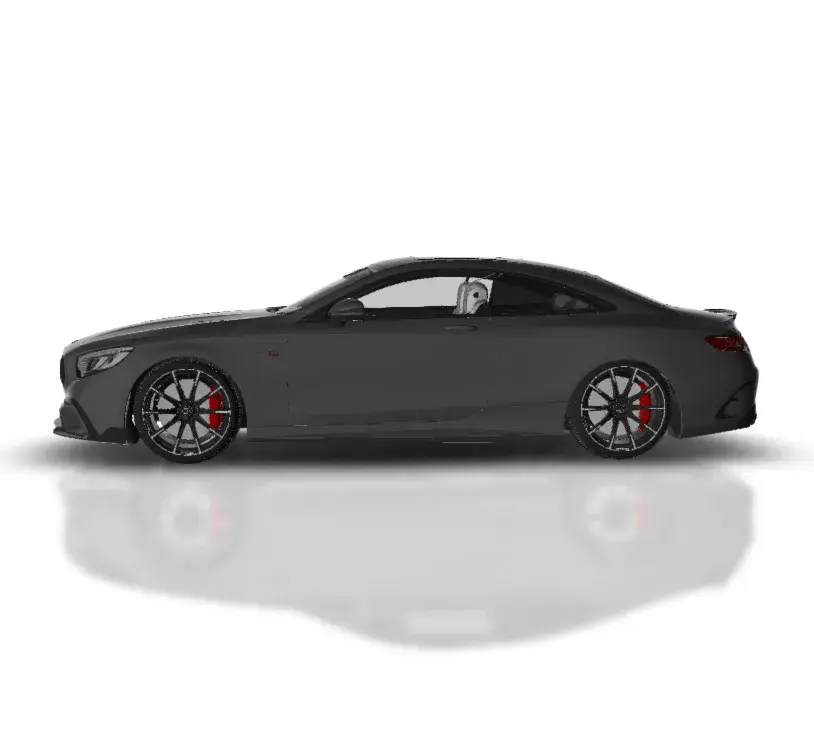 Vehicles & Machinery STL Descarga - Mercedes Brabus S63 AMG 2018 ...