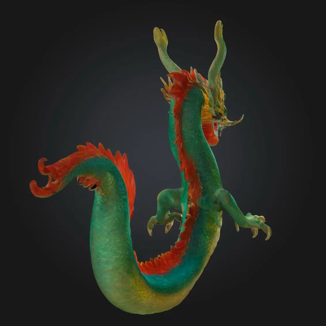 Characters & Creatures STL Download - Chinese Dragonby PrintCrafted_