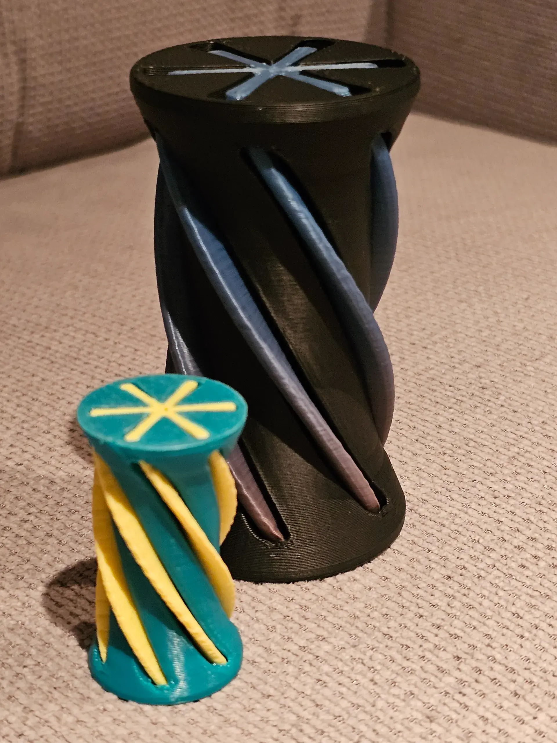 3D Printer Files | 3MF File | Spiral pass-through fidget spinner ...