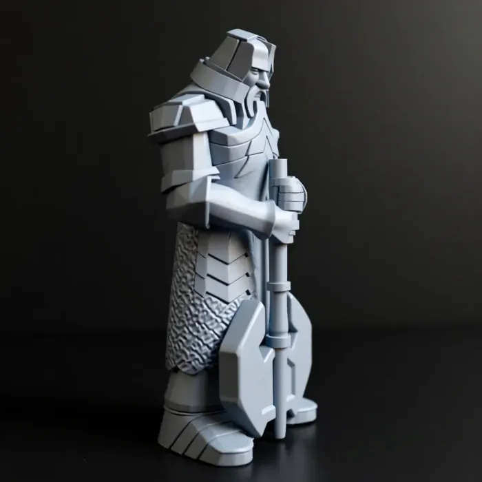 3D Printer Files | 3MF File | Dwarf Statue | Creality Cloud