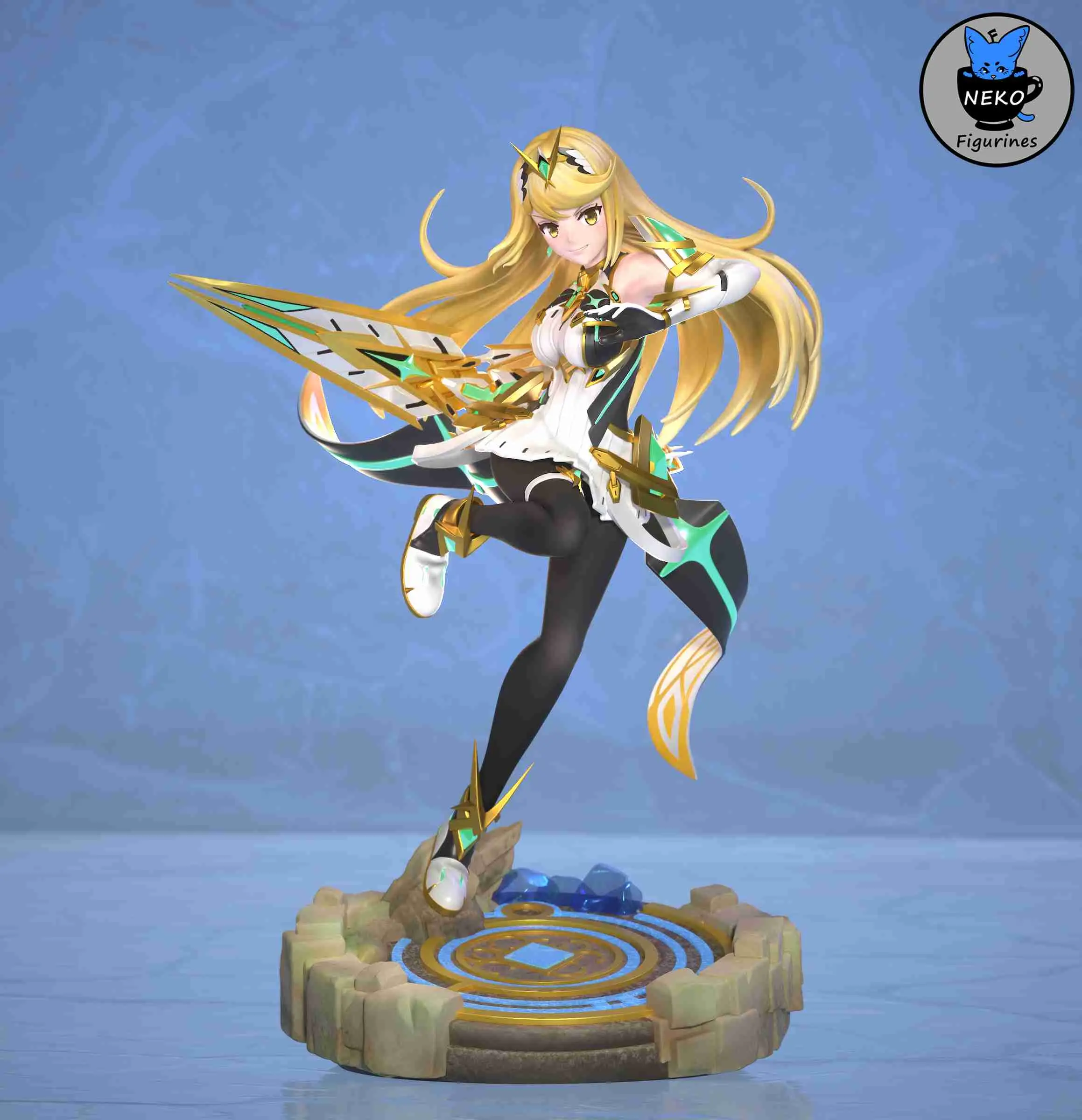 Characters & Creatures STL Download - Mythra - Xenoblade Chronicles ...