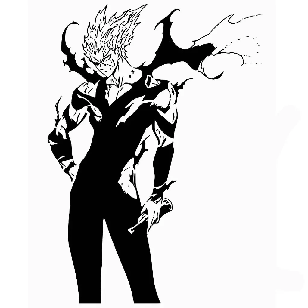 OPM Garou stencil | 3D models download | Creality Cloud