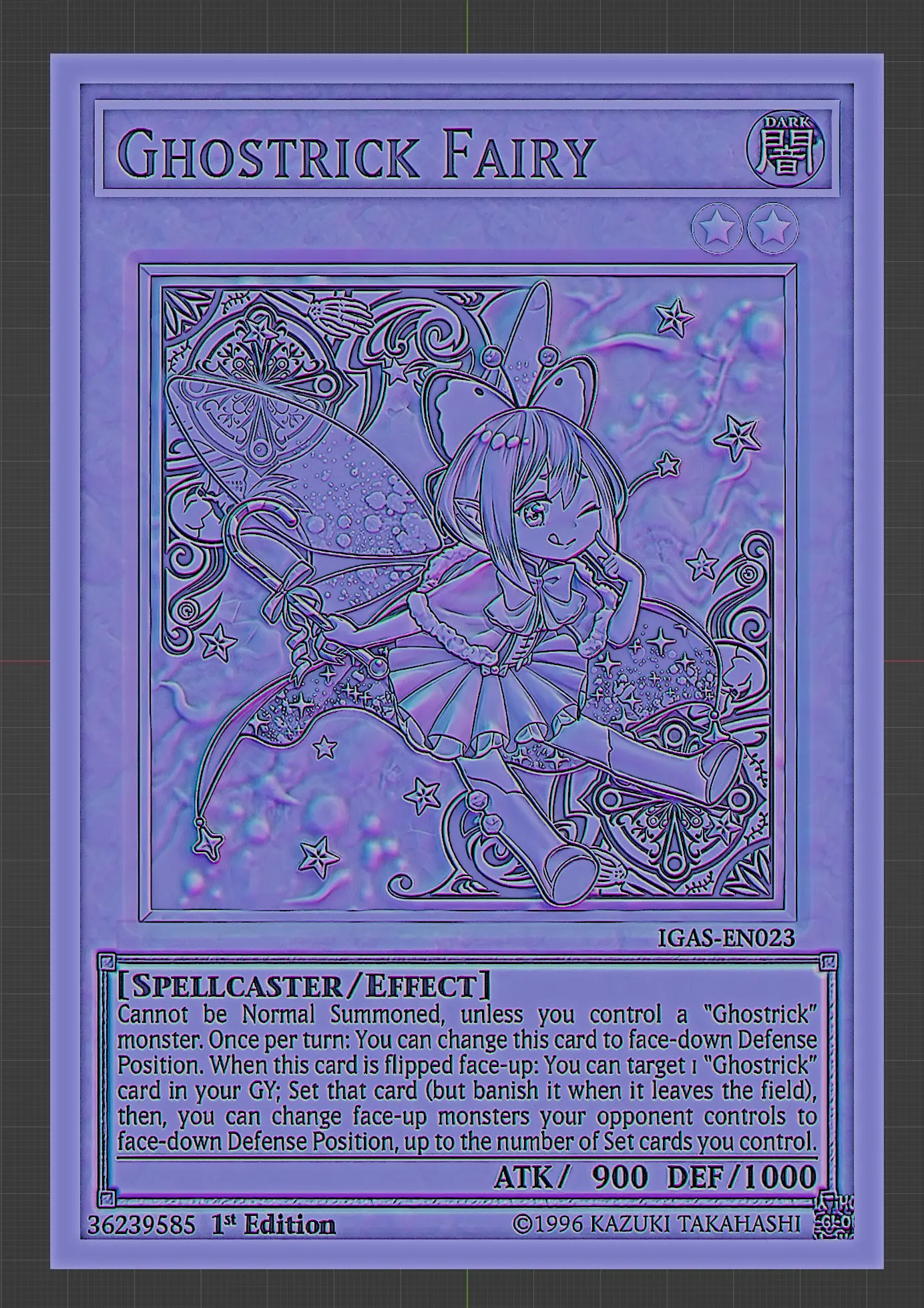 Other STL Download - GHOSTRICK FAIRY - YUGIOHby Wsonuchiha3D