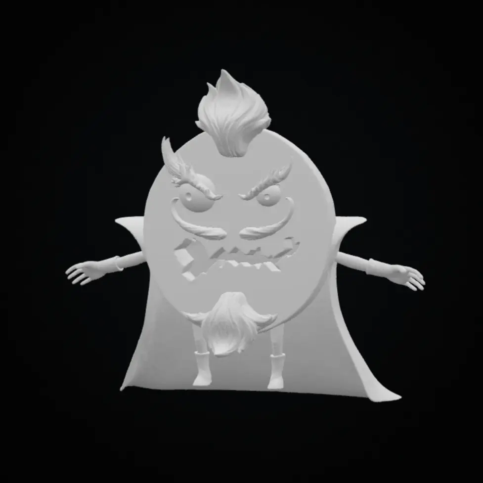 Free Characters & Creatures STL Download - Hershey Peppermint Villian ...