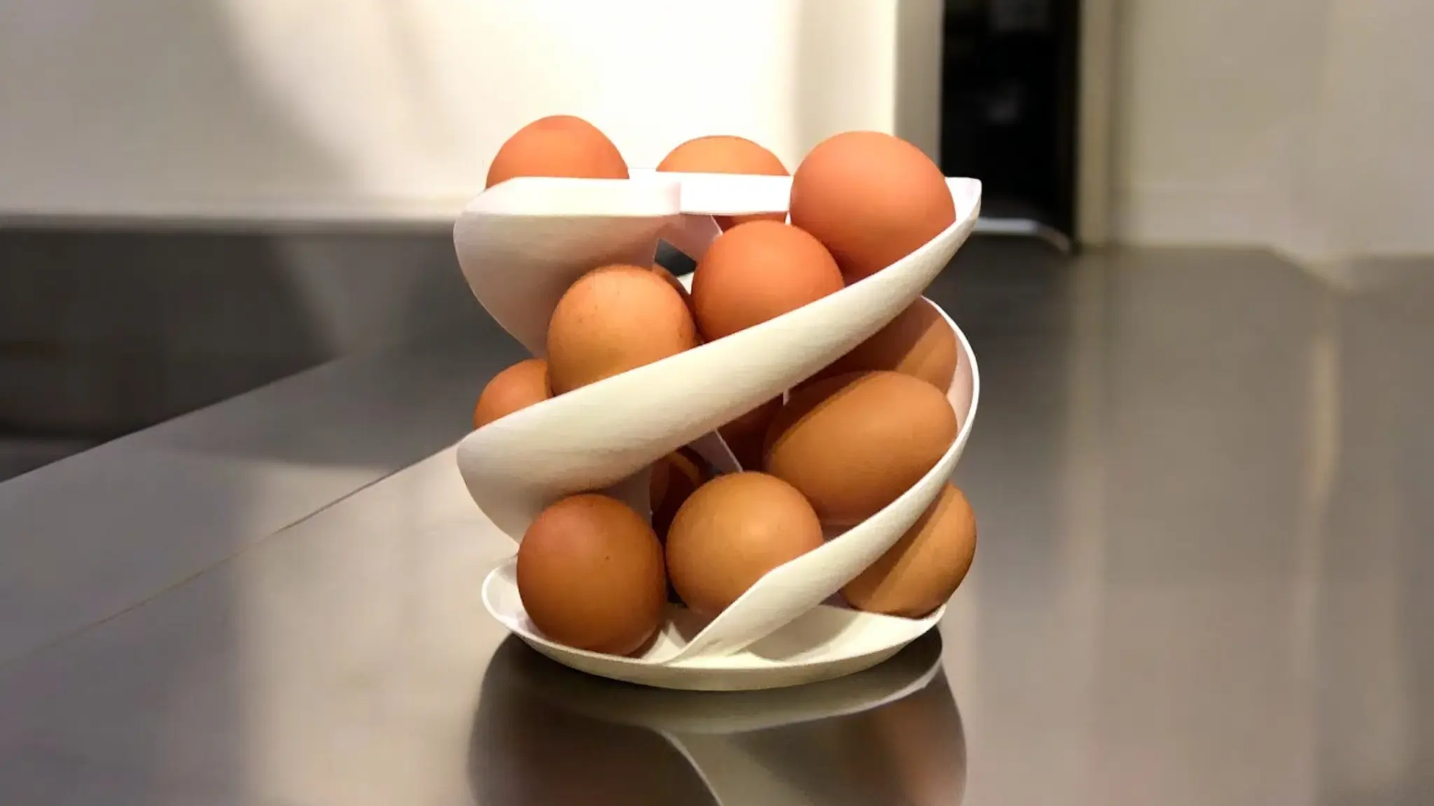 Home Decorations & Ornaments STL Download - Egg Roll Basketby Bykus