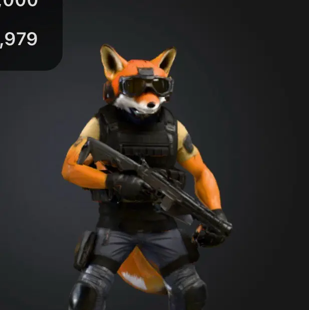 Characters & Creatures STL Download - Tactical foxby Foxtrot007
