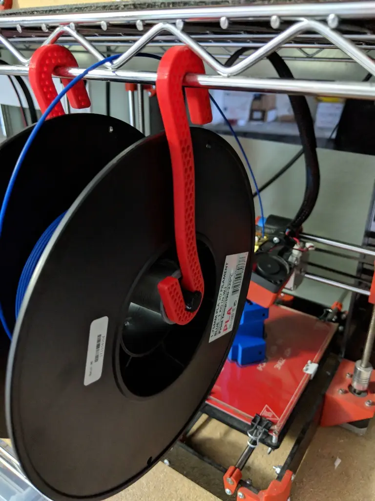 Free Tools & Spare Parts STL Download - NSF Spool Hangerby SMT_M 🦊