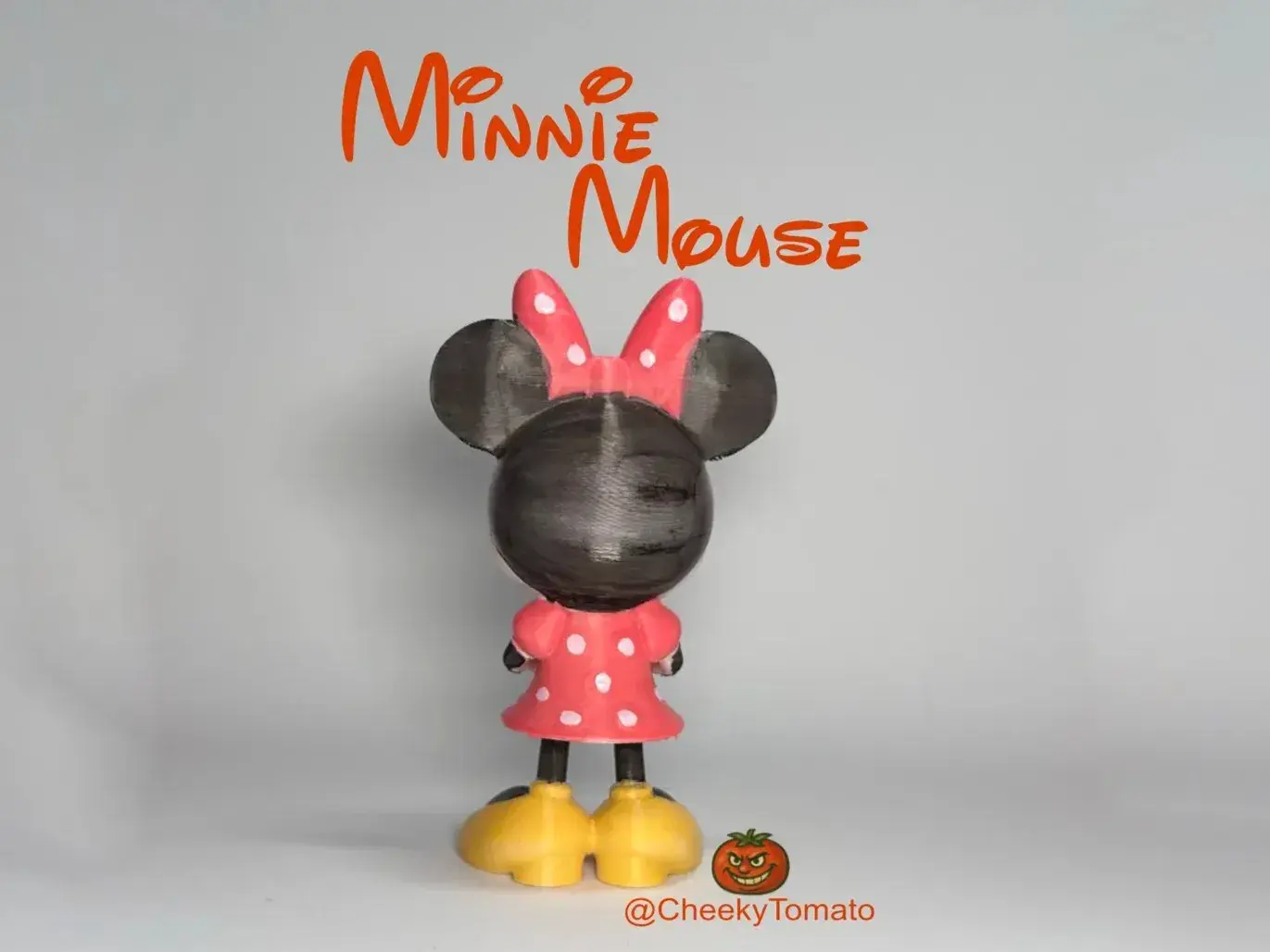3D Printer Files | 3MF File | Minnie Mouse - Deskbuddy Figurine ...