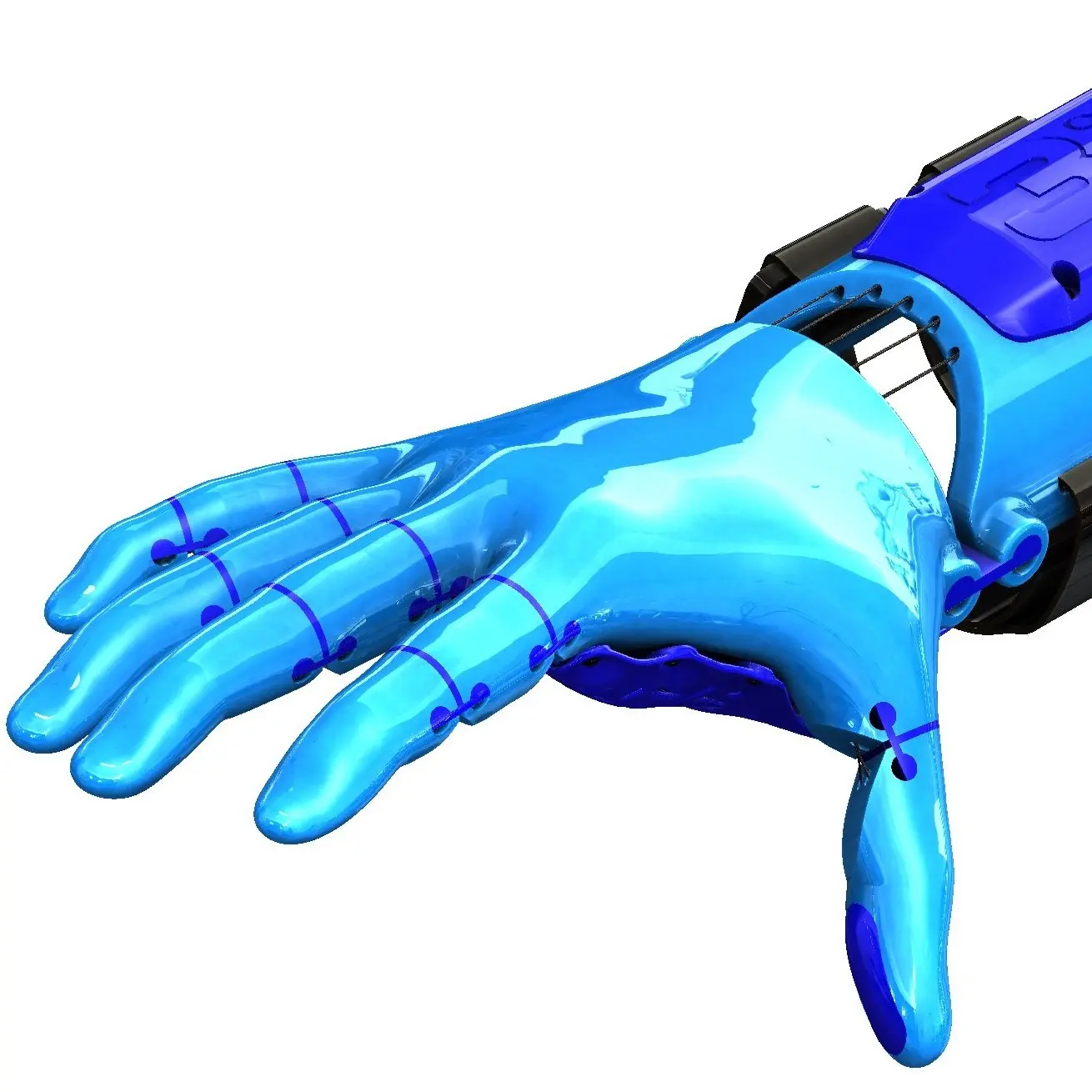 3D Printer Files | 3MF File | Kinetic Hand from Free 3D Hands ...
